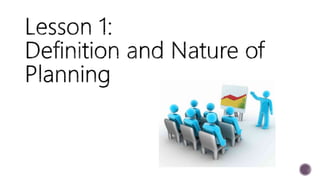 Chapter 3 - Planning | PPTX