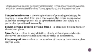 Chapter 3 - Planning | PPTX