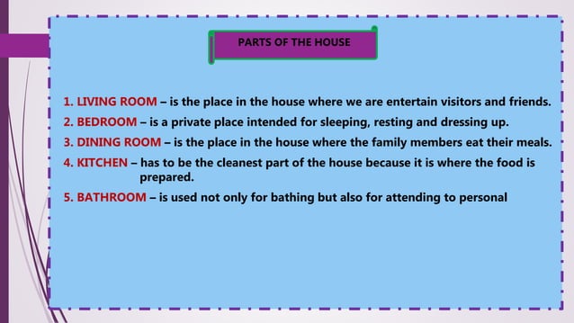 HELE 4 Chapter 3 lesson 2 | PPTX | Interior Decorating | Home & Garden