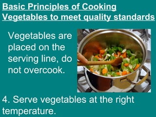 Chapter 3 lesson 2preparing vegetable dishes | PPT