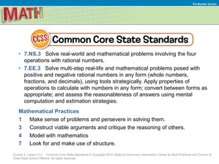 (7) Lesson 3.2 - Add Integers | PPTX | Science