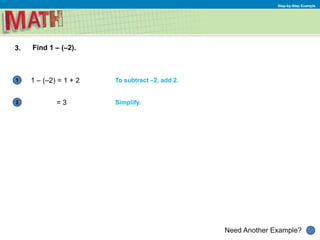 (7) Lesson 3.3 - Subtract Integers | PPTX