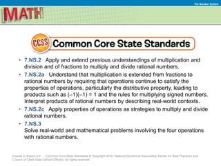 (7) Lesson 3.4 - Multiply Integers | PPTX