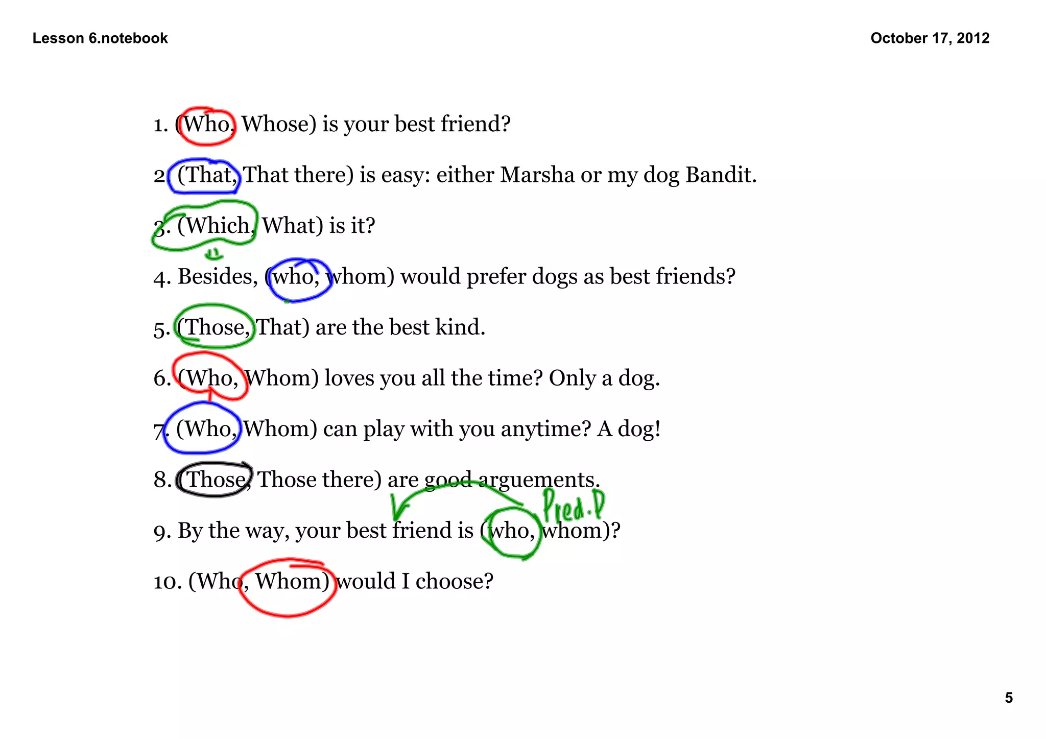 Chapter 3, Lesson 6 | PDF