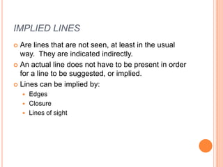 Implied Line Example