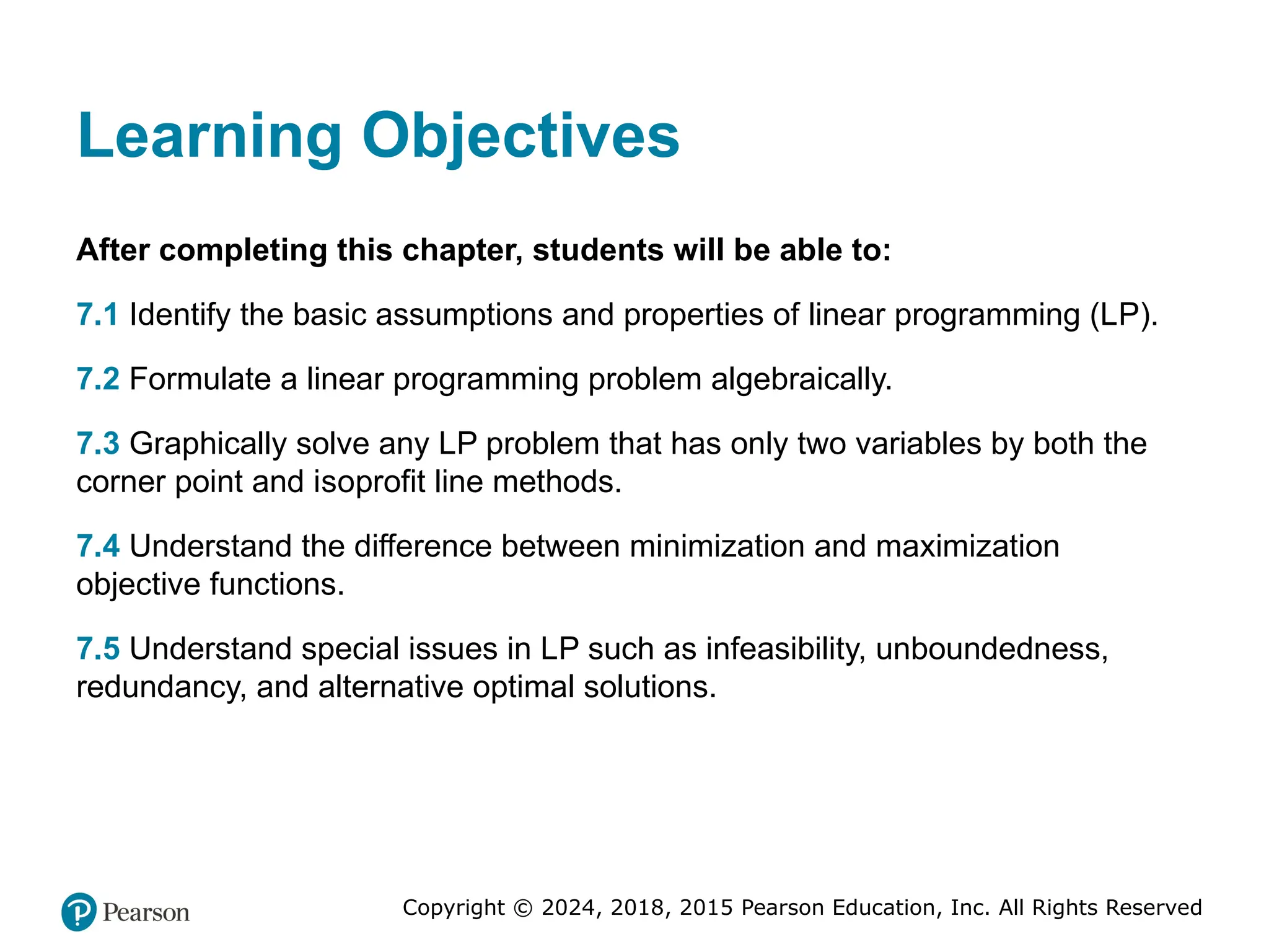 Chapter (3) Linear Programming Models Graphical Method.pptx | Technology & Computing