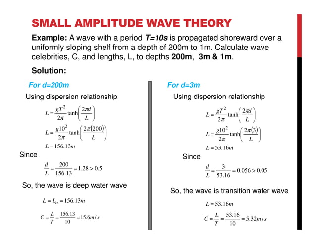 Chapter 3 linear wave theory and wave propagation | PDF