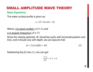 Chapter 3 linear wave theory and wave propagation | PDF