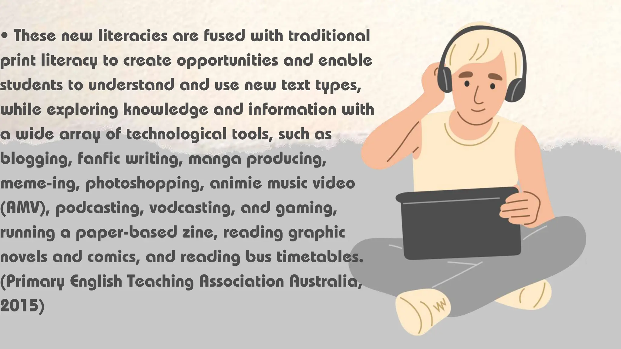 Module 3 BENLAC. New literacy , functional literacy and multi literacy ...