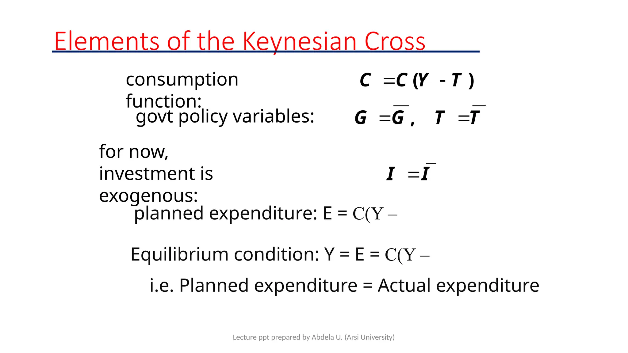 Chapter 3 (Macro I).ppt macroeconomics for 2 year students | PPTX