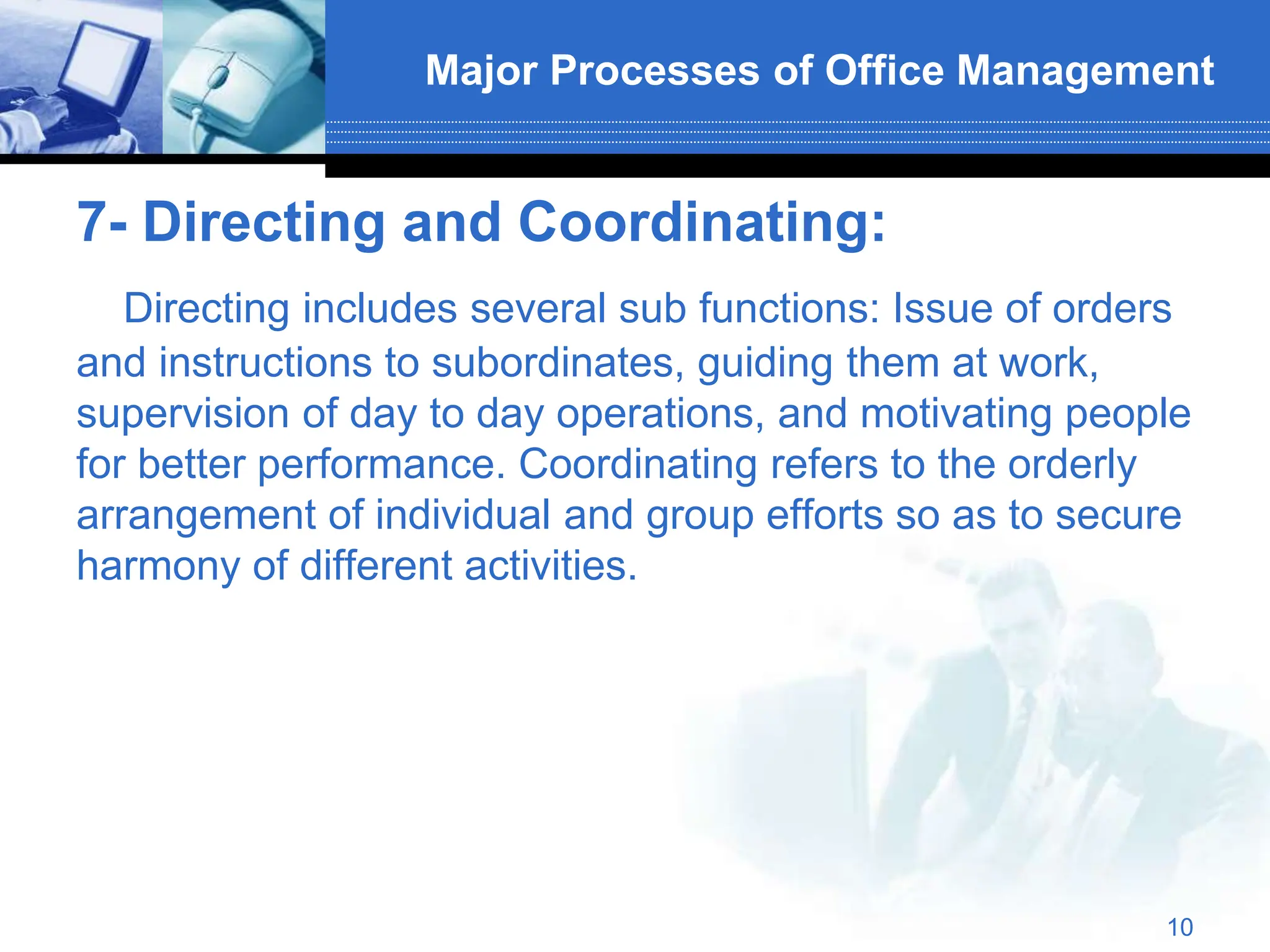 chapter3 Major Processes of Office Management.ppt