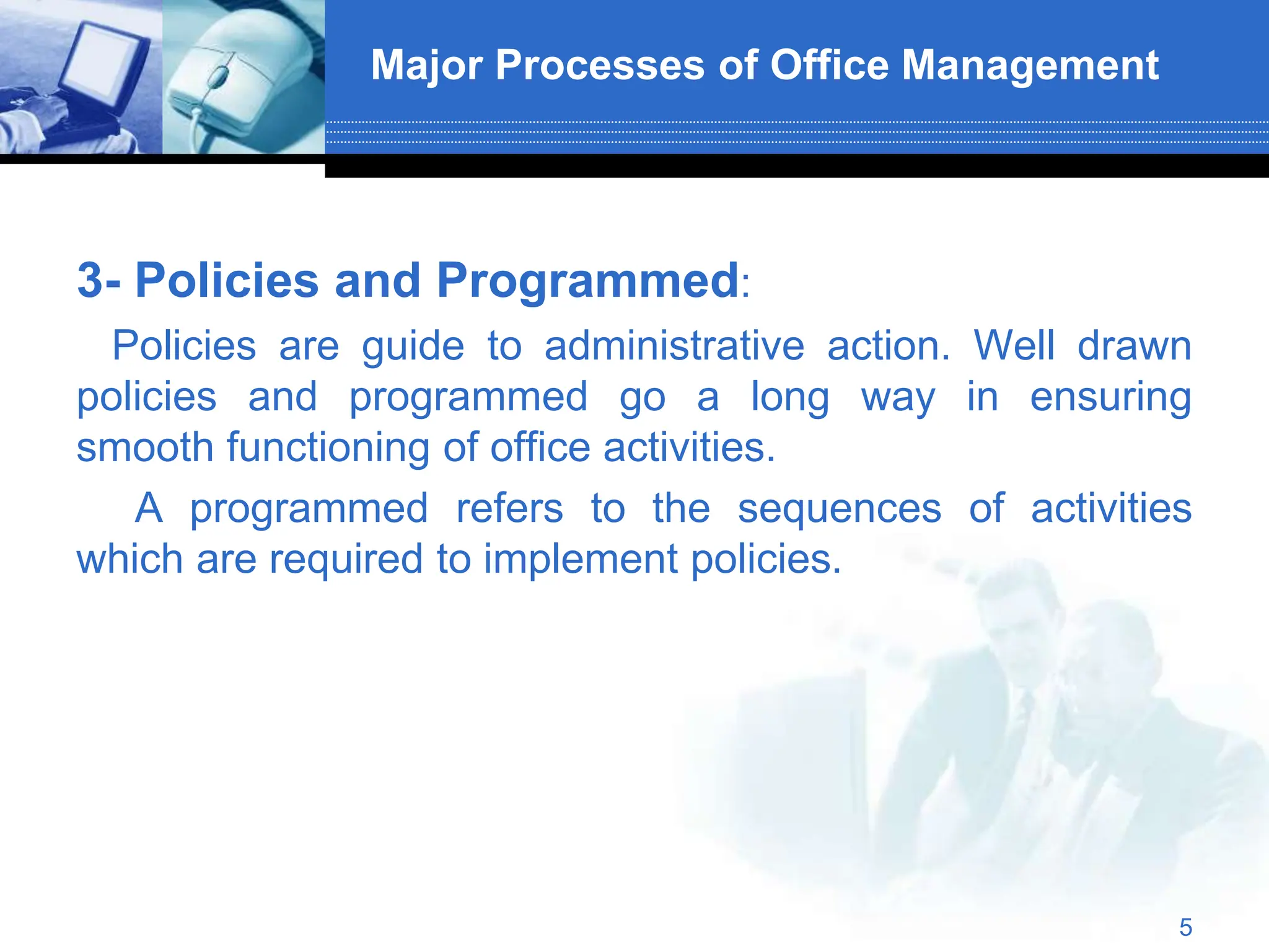 chapter3 Major Processes of Office Management.ppt