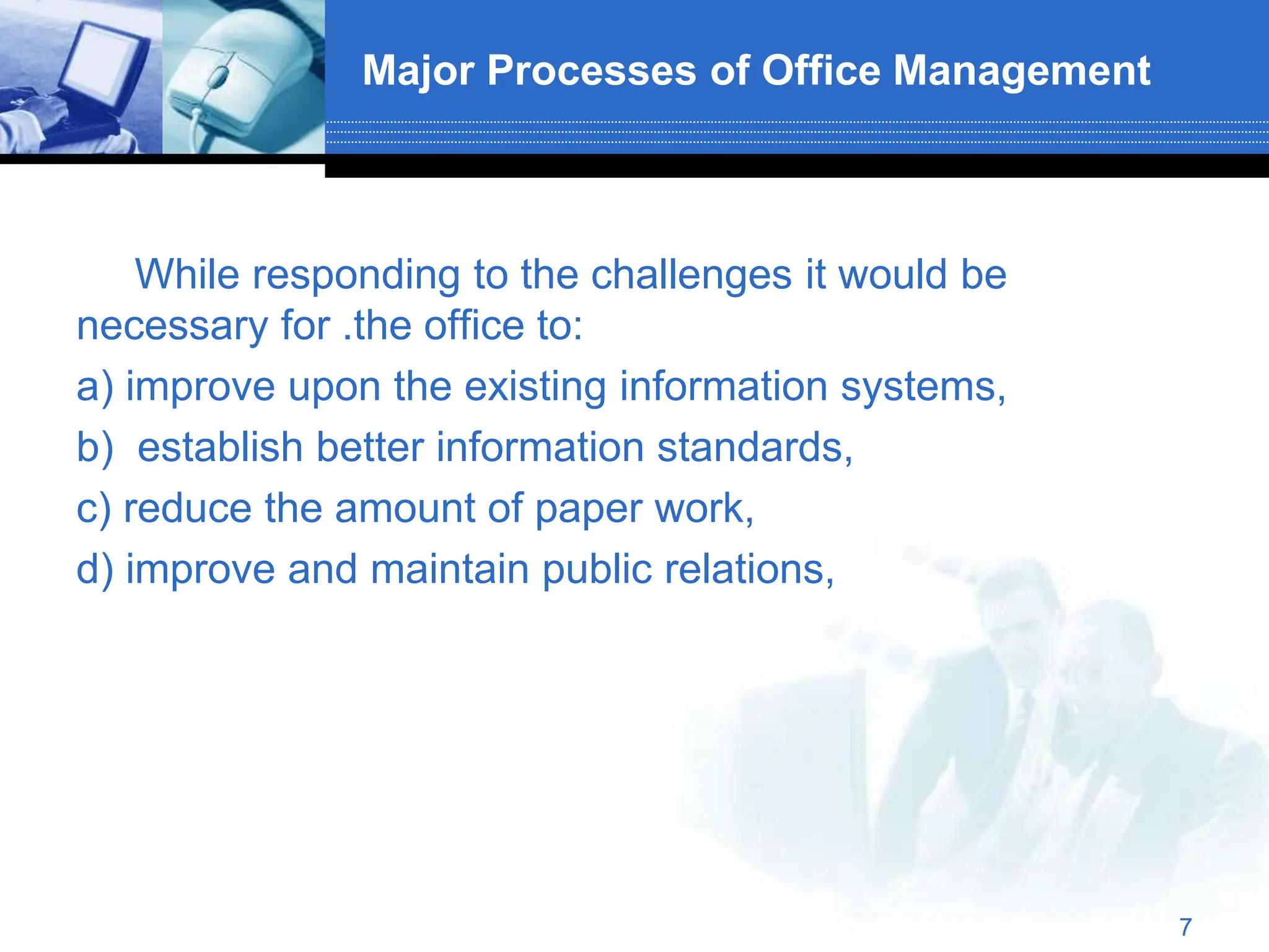 chapter3 Major Processes of Office Management.ppt