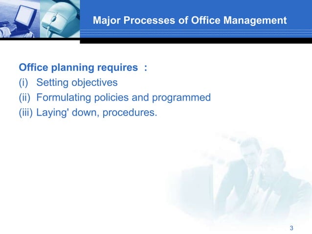 chapter3 Major Processes of Office Management.ppt