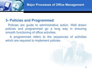 chapter3 Major Processes of Office Management.ppt