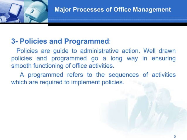 chapter3 Major Processes of Office Management.ppt