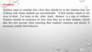 Managing the Classroom | PPTX