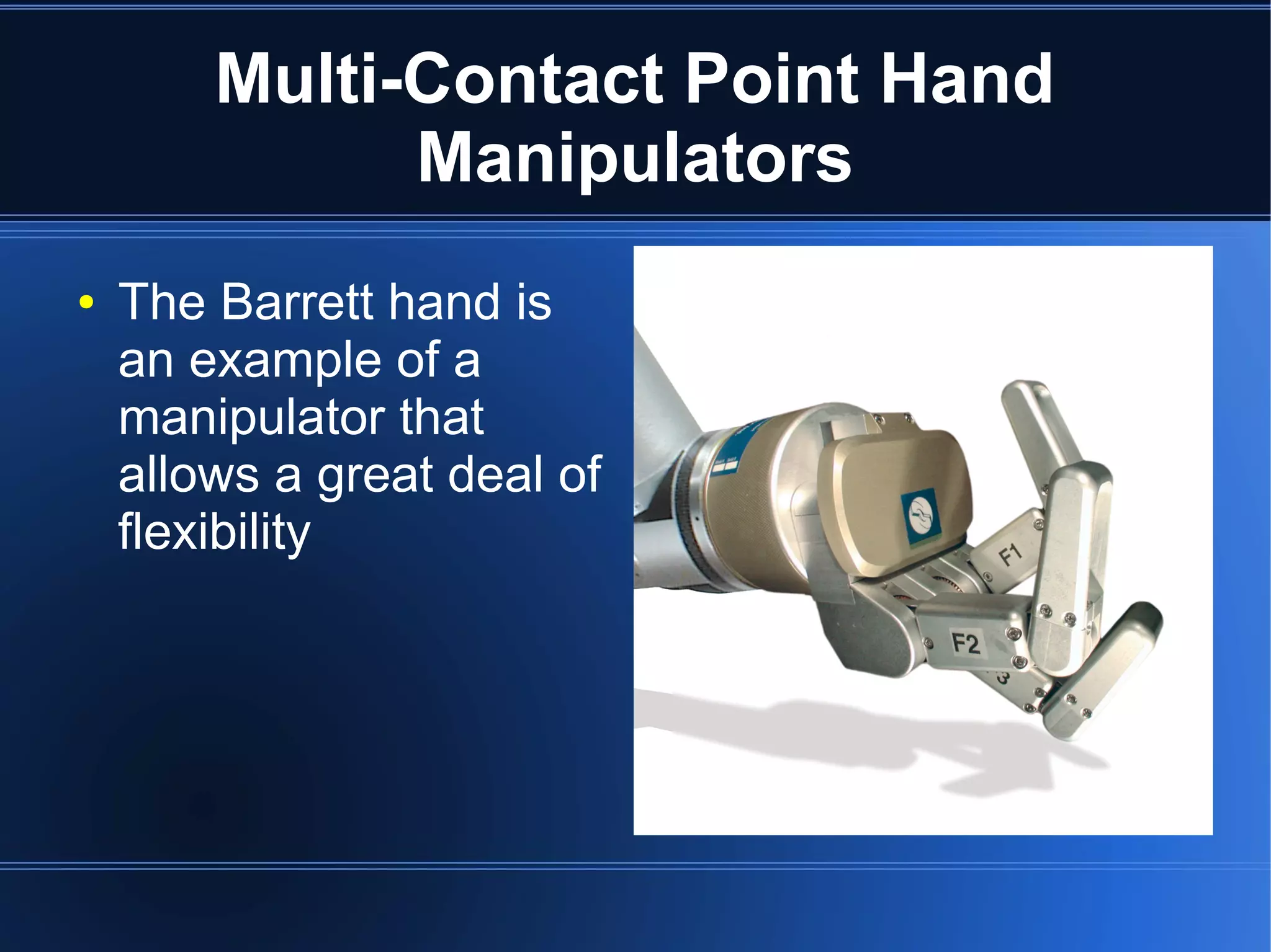 Chapter 3 Manipulator end effectors | PDF