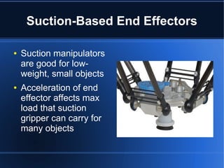 Chapter 3 Manipulator end effectors | PDF | Robotics | Technology & Computing