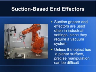 Chapter 3 Manipulator end effectors | PDF | Robotics | Technology & Computing