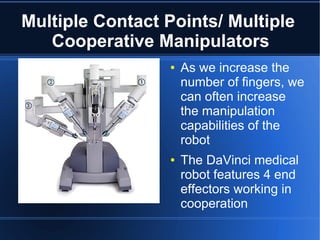 Chapter 3 Manipulator end effectors | PDF | Robotics | Technology & Computing