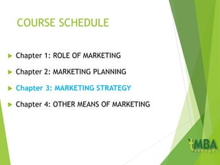 Chapter 3 marketing | PPTX