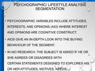 Chapter 3 Market segmentation | PPT