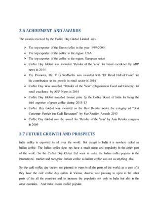 ccd company profile | DOCX