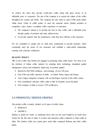 ccd company profile | DOCX