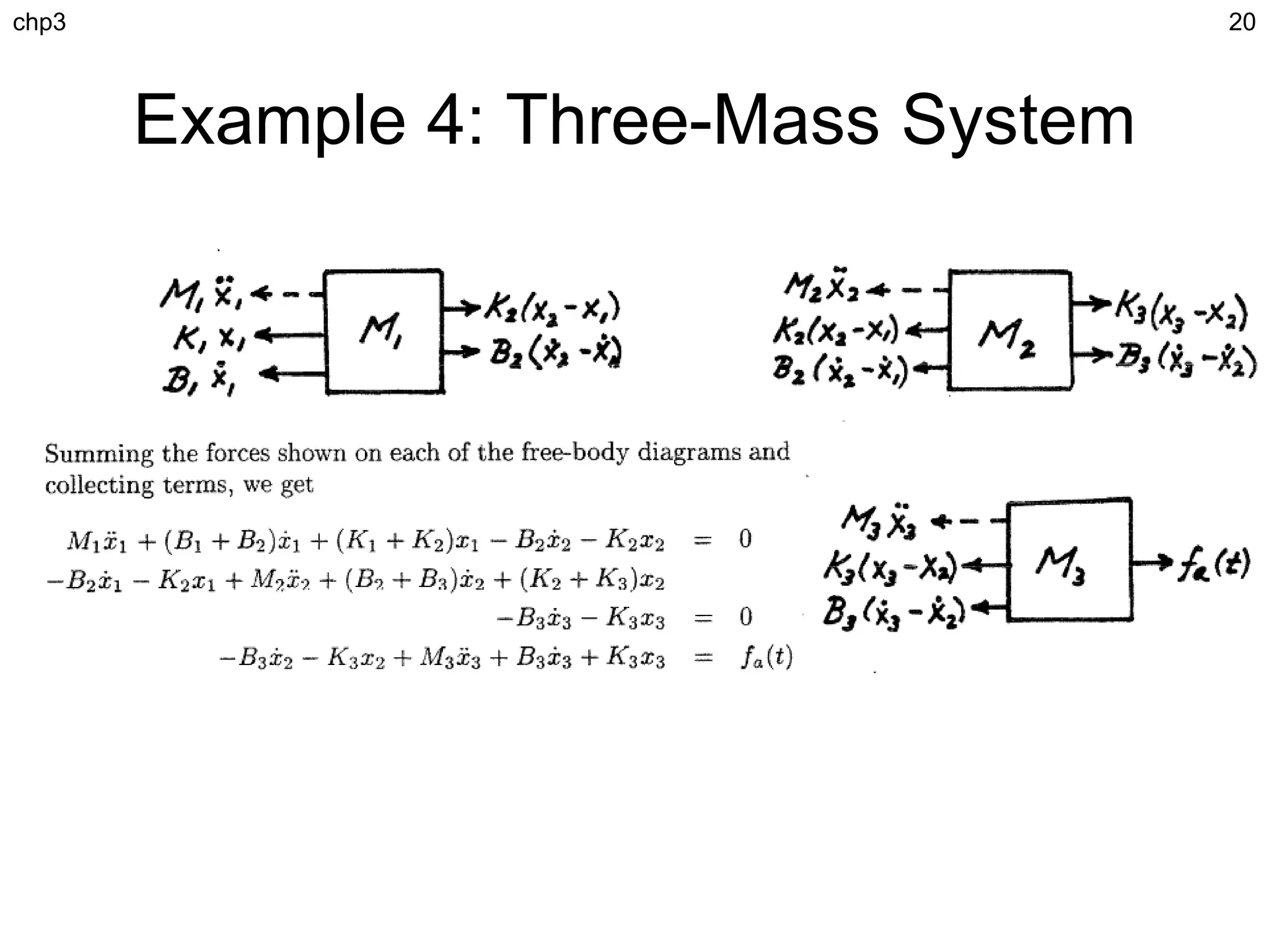 Chapter 3 mechanical systems part1 forclass | PDF