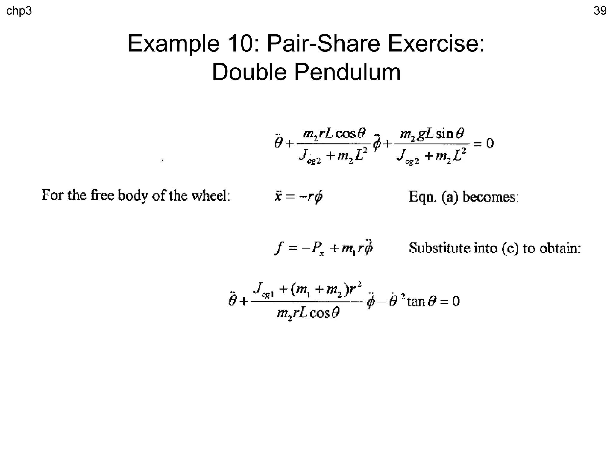 Chapter 3 mechanical systems part1 forclass | PDF