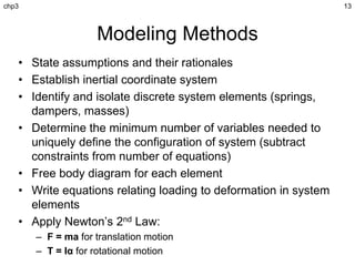 Chapter 3 mechanical systems part1 forclass | PDF