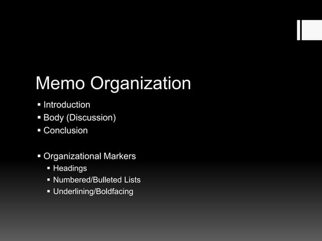 Chapter 3 memos and blogs | PPT