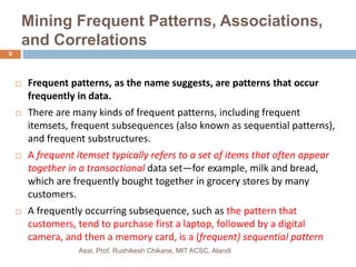 Mining Frequent Patterns, Associations, and.pptx