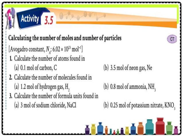 Chapter 3 Mole concept, Chemical Formula and Equation | PPT