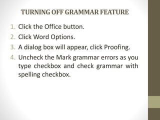 MS Word 2007 | PPTX