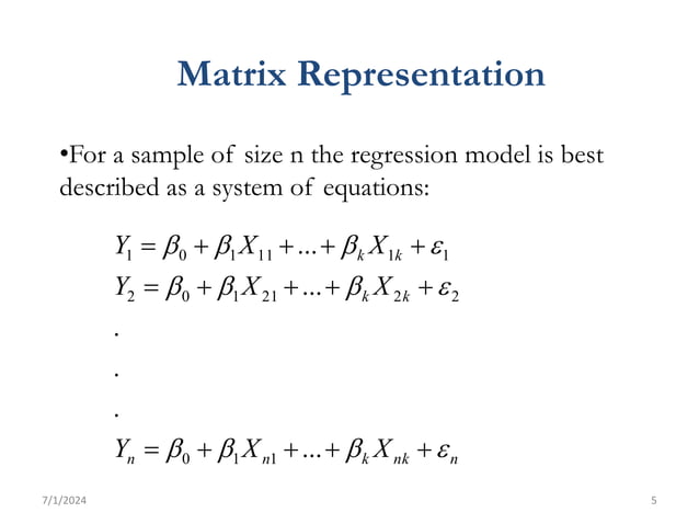 Chapter 3 Multiple linear regression.ppt Chapter 3 Multiple linear regression.ppt