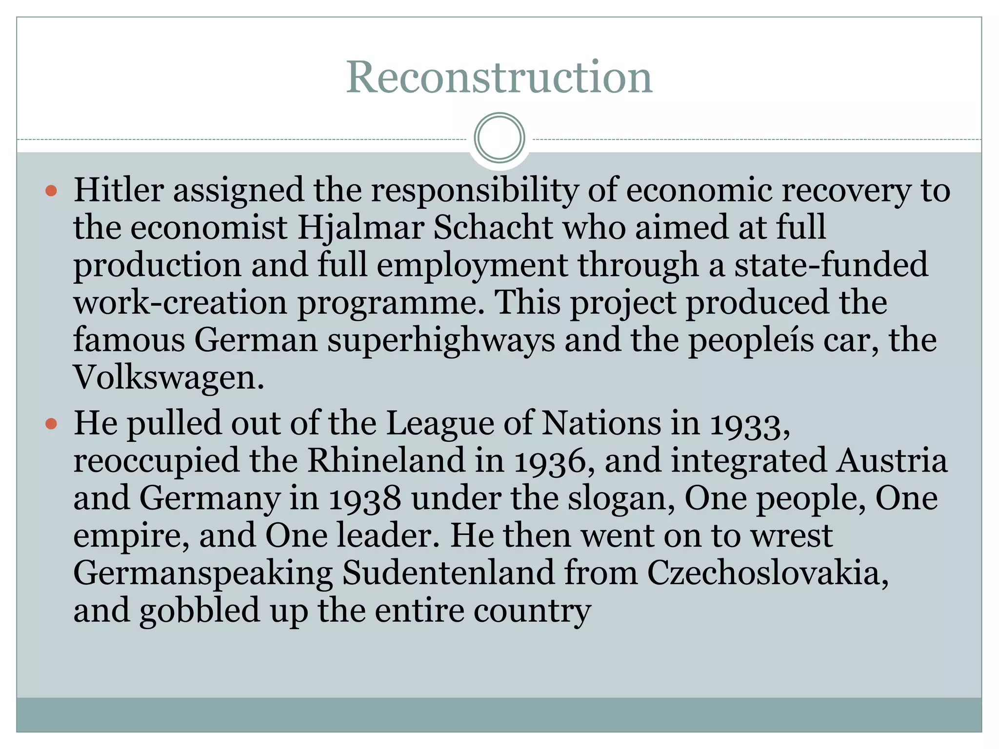 Chapter 3 nazism and rise of hitler ,class 9 | PPTX