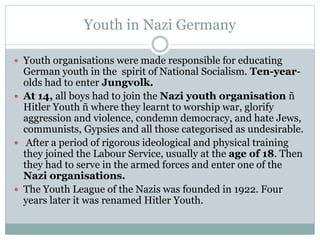 Chapter 3 nazism and rise of hitler ,class 9 | PPTX