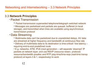 Chapter 3 networking and internetworking | PPT