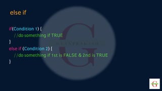 Chapter 3 - Conditional Statements | PPTX
