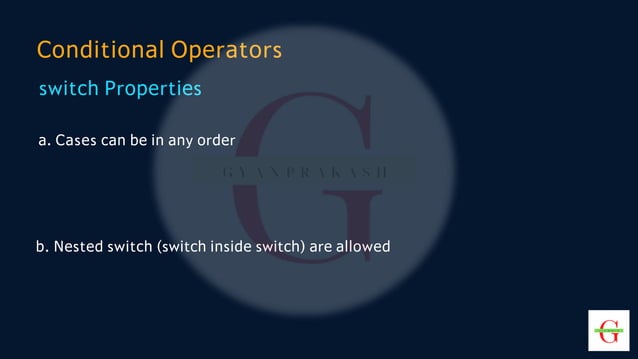 Chapter 3 - Conditional Statements | PPTX