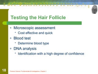 chapter3_notes hair as forensic samples.ppt