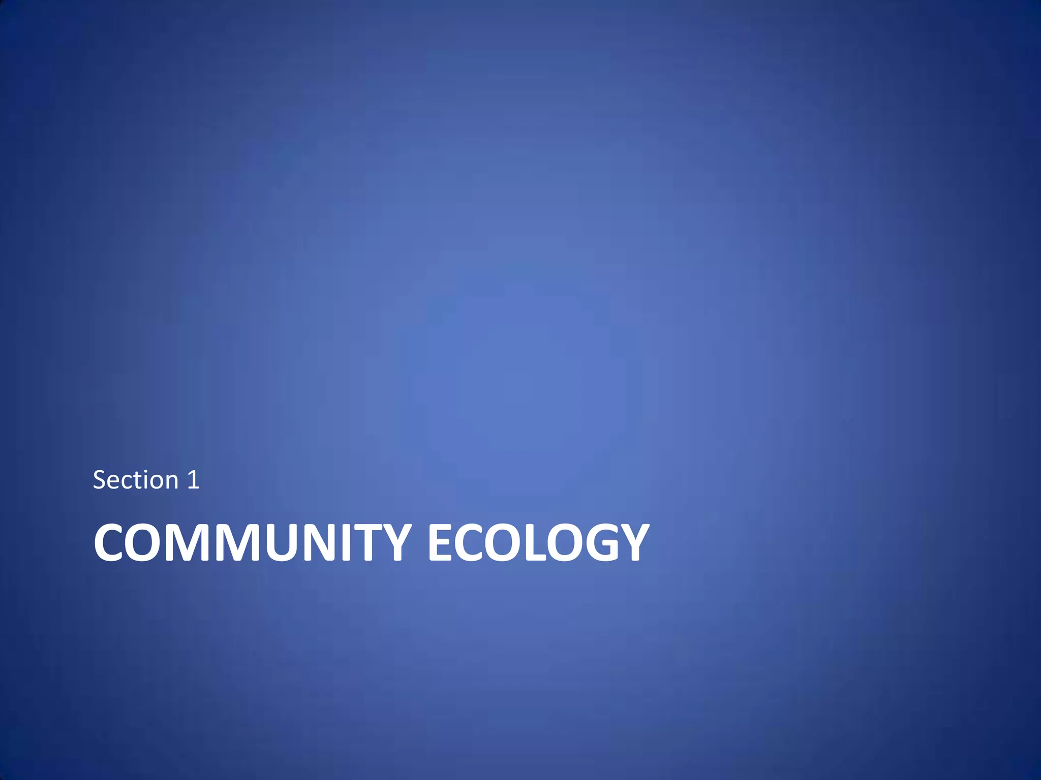 Chapter 3 notes communities, biomes and ecosystems | PPTX