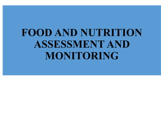 Chapter 3 Nutrition Assessment (nutrition).pptx