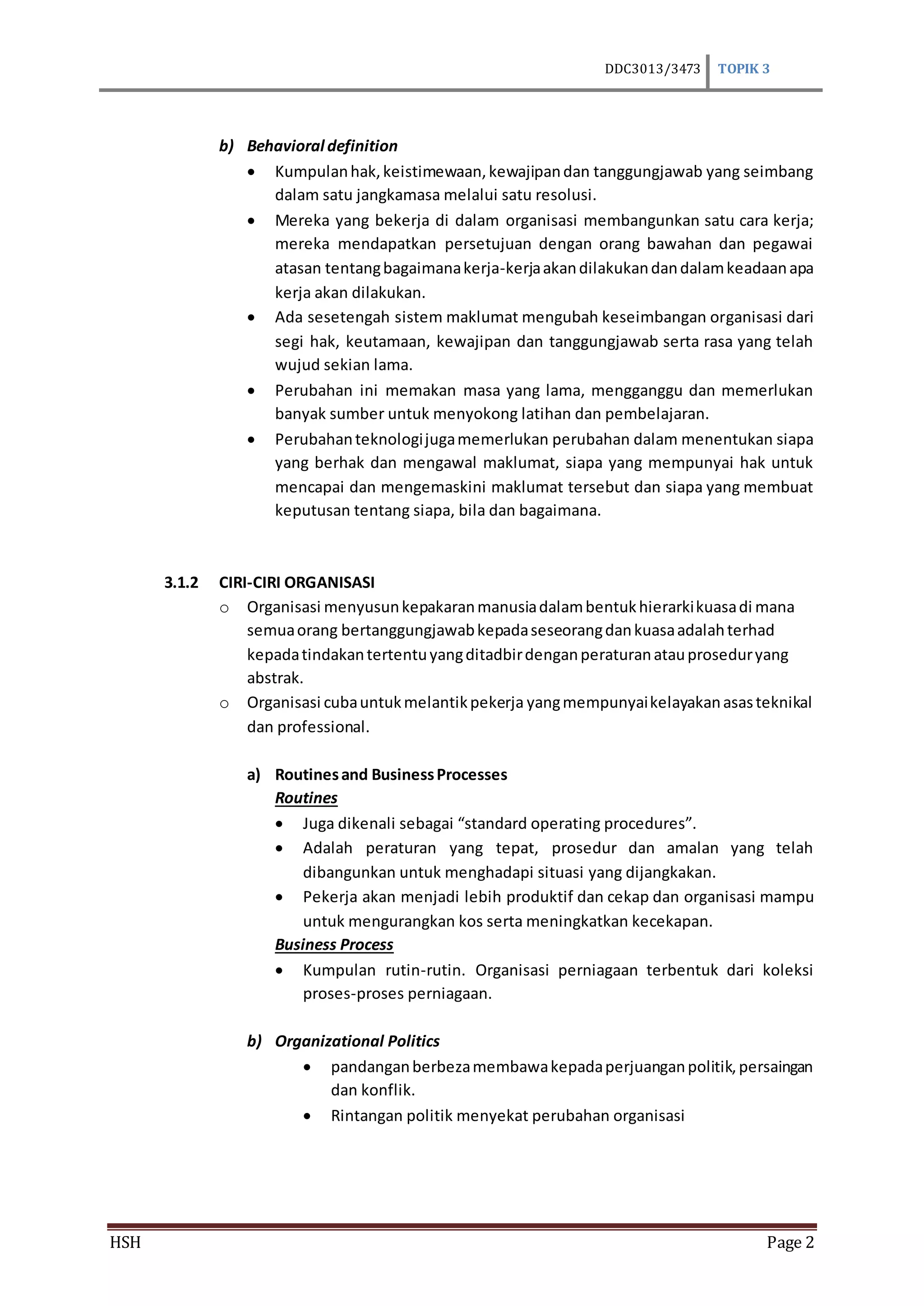 Chapter 3 organization and information systems MIS | DOCX