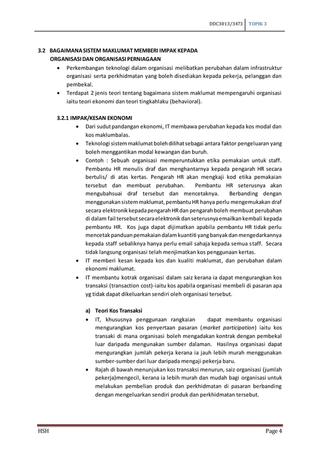 Chapter 3 organization and information systems MIS | DOCX