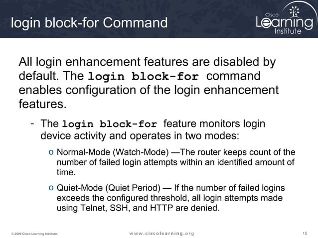 CCNA Security - Chapter 3 | PPT | Internet | Computing