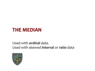 Central Tendency - Overview | PPTX