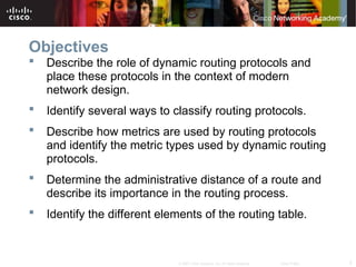 Routing Protocols and Concepts – Chapter 3 | PPT